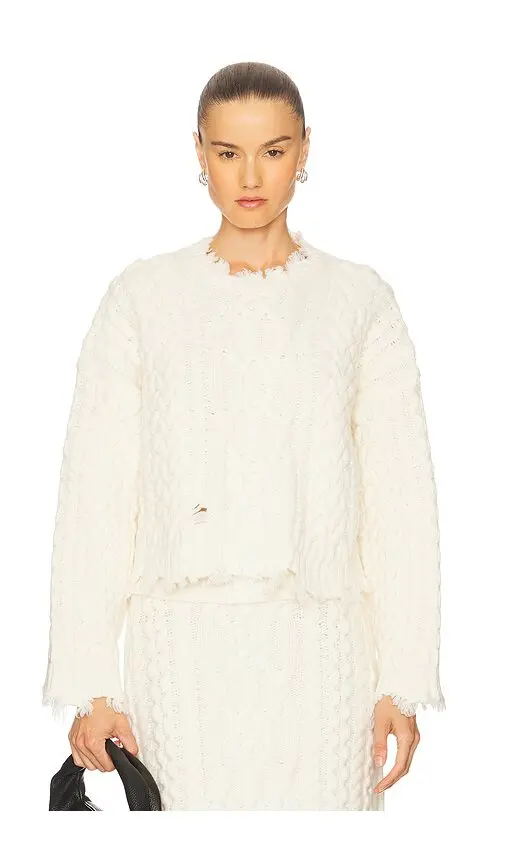Simkhai Feliz Cropped Sweater
