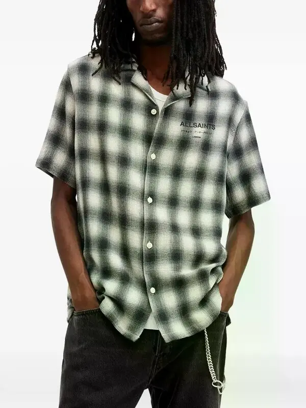 All Saints Checked Shirt