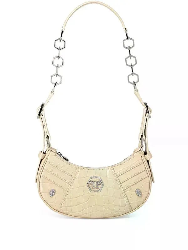 Philipp Plein Crocodile-embossed Shoulder Bag