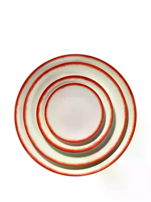 ANN DEMEULEMEESTER X SERAX Contrast-trim Porcelain Plate