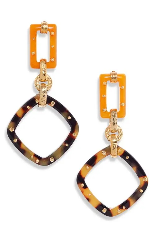 Gas Bijoux Escale Geo Drop Earrings
