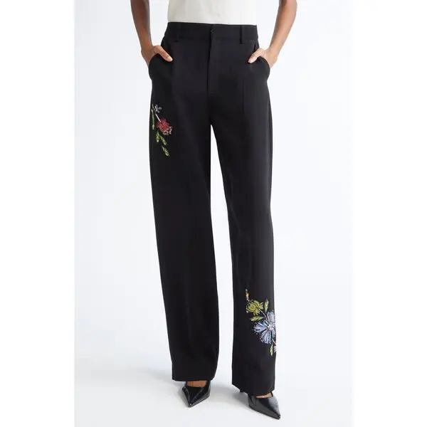 Cinq À Sept Floral Harlan Pants