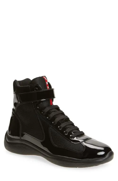 Prada America's Cup High-top Sneaker