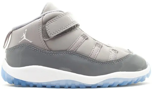 JORDAN 11 Retro Sneakers - Medium Grey/white/cool Grey