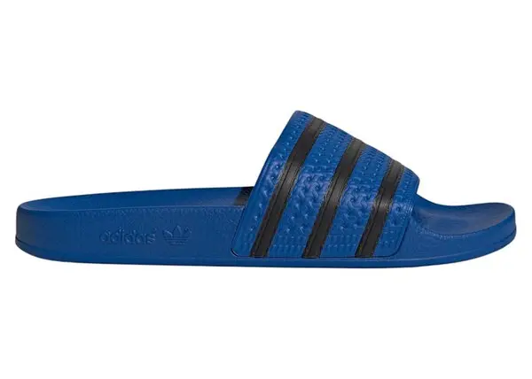 Adidas Adilette Slides - Blue/core Black