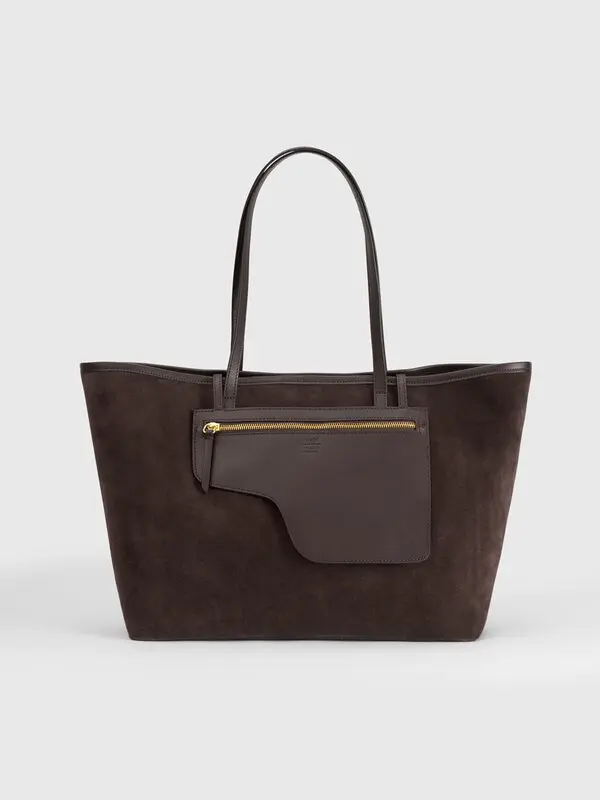 ATP ATELIER Eraclea Large Tote Bag - Walnut