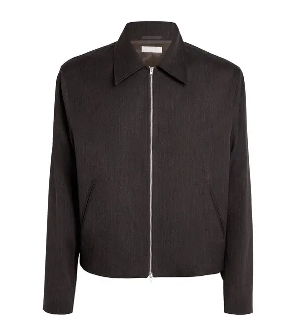 Our Legacy Virgin Wool Mini Jacket - Brown