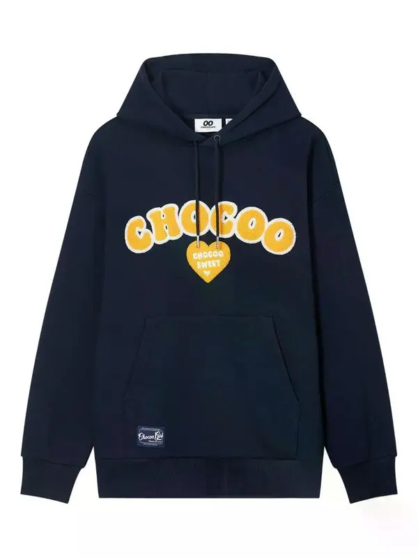 CHOCOOLATE Cotton Hoodie - Blue