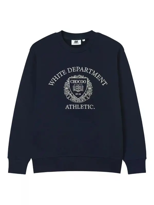 CHOCOOLATE Long-sleeve Sweatshirt - Blue
