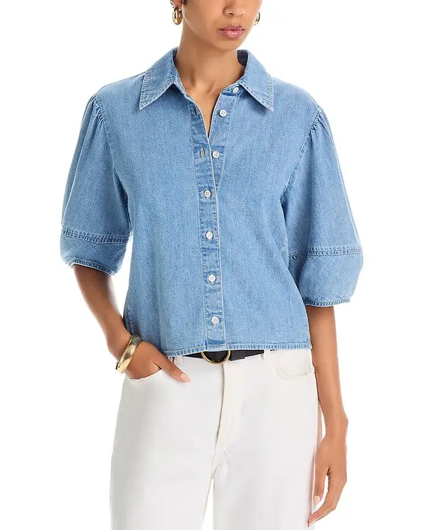 FRAME The Lantern Blouse