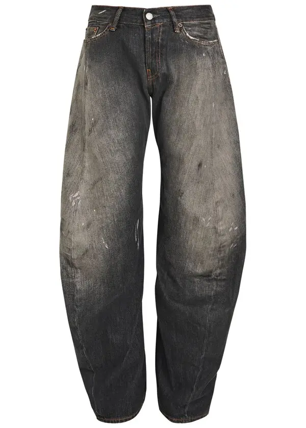 Acne Studios 2006f Distressed Wide-leg Jeans