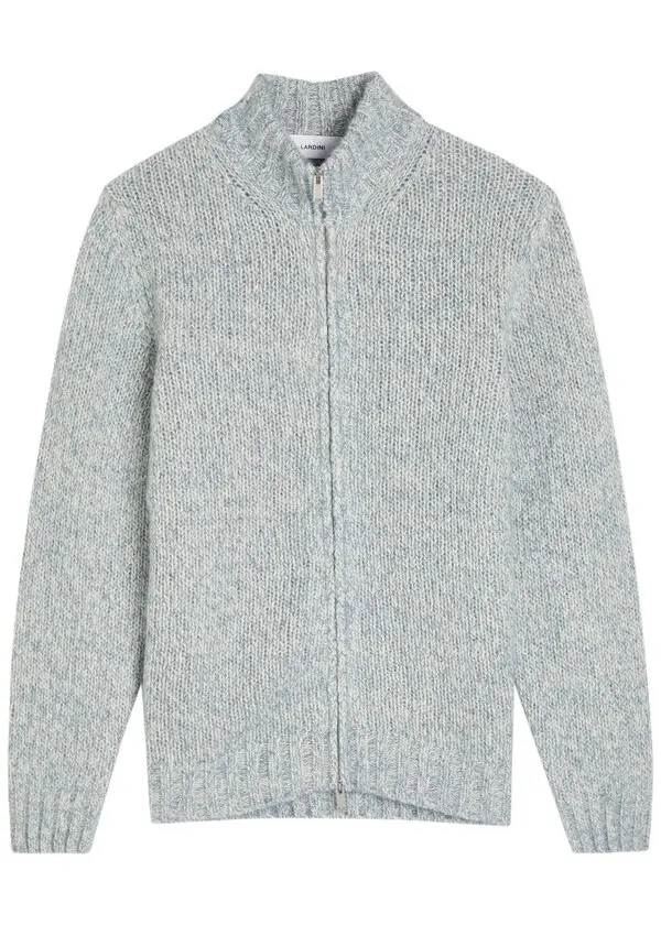LARDINI Wool-blend Cardigan