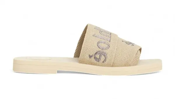 Chloé Woody Mule - Beige