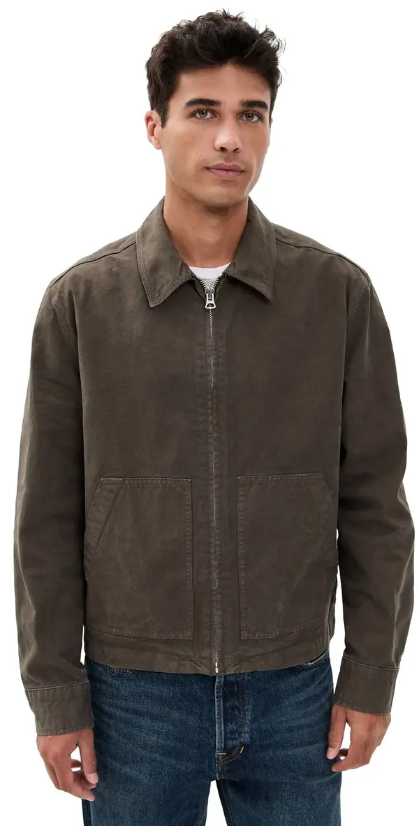 Madewell Canvas Zip-front Service Jacket