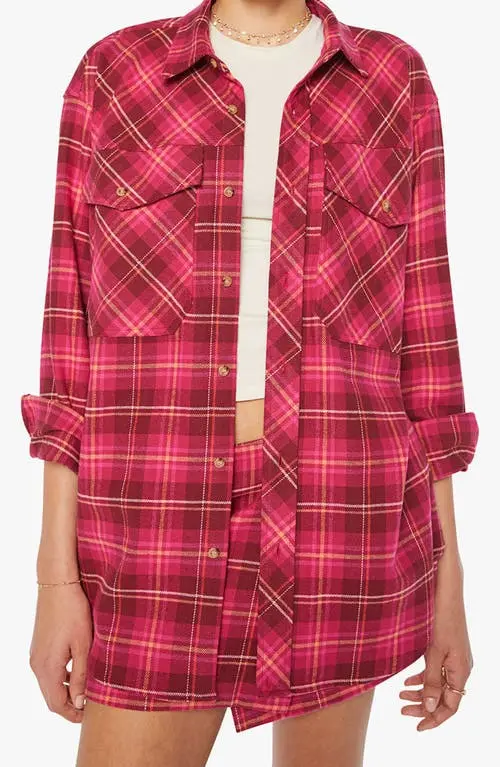 MOTHER The Lazy Sunday Plaid Shirt - Rebel With A Cause
