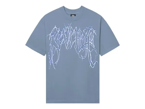REVENGE Lightning Anarchy T-shirt - Blue