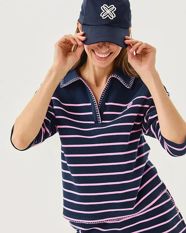 Lilly Pulitzer Corvaya Terry Pullover