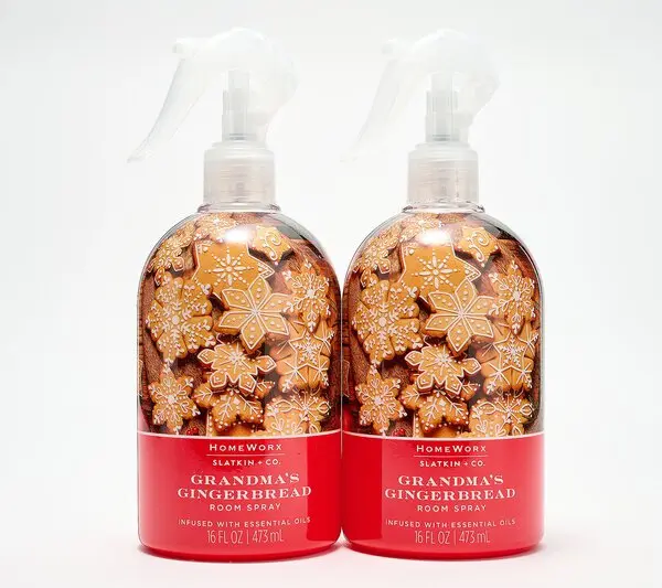 HOMEWORX BY SLATKIN + CO. As Is S/2 16oz Room Sprays