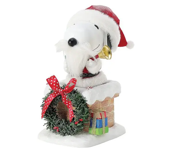 DEPARTMENT 56 Licensed Snoopy On The Rooftop Fi Gurine