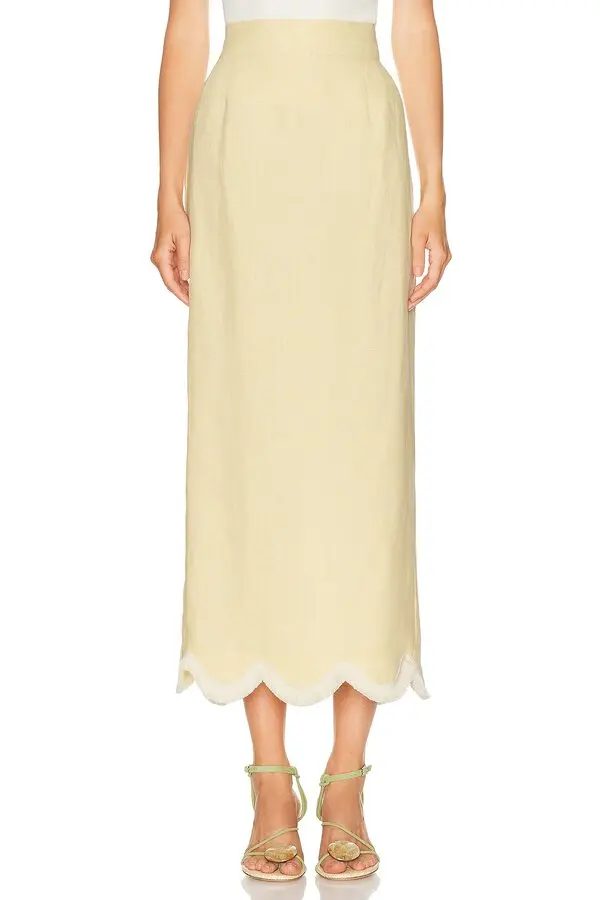 Posse Essie Column Skirt - Dusty Citron