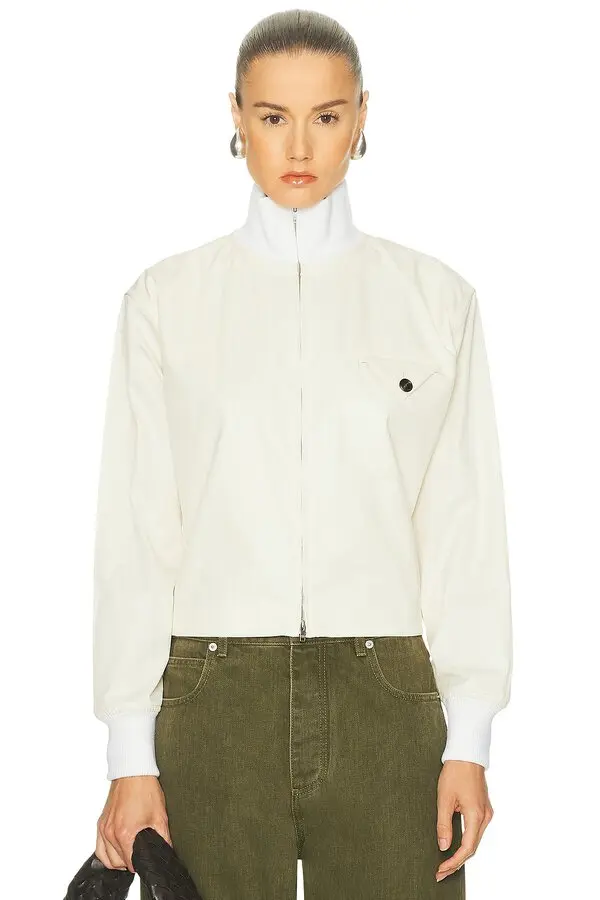 Bottega Veneta Twill Zipped Jacket