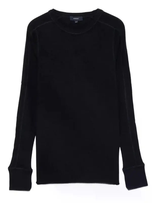 Soeur Gustave Long-sleeve Wool Top