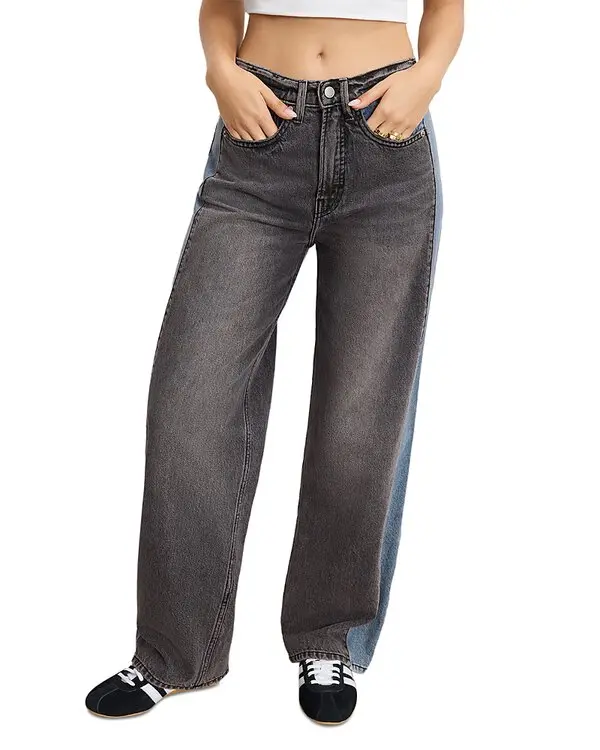Good American Good Standard Baggy Jeans