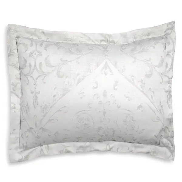 SFERRA Pezzana Baroque Sateen Standard Sham Exclusive - Flint