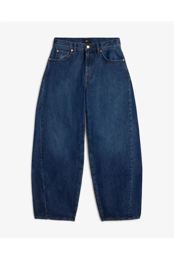 7 For All Mankind Twisted Bonnie Barrel Leg Jeans