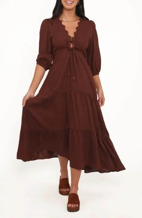 PETAL & PUP Eleonara Midi Dress