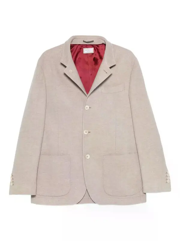 Brunello Cucinelli Cashmere Single-breasted Blazer