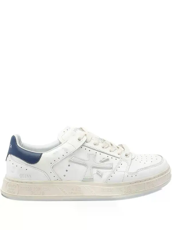 Premiata Quinn 7018 Perforated Sneakers - White