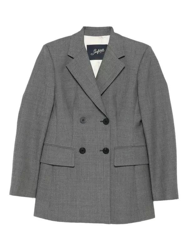 Seafarer Double-breasted Wool Blazer