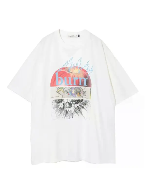 UNDERCOVERISM Apple-print T-shirt