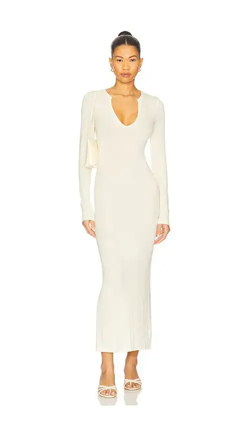 Lioness Vacanza Maxi Dress in Yellow - size M