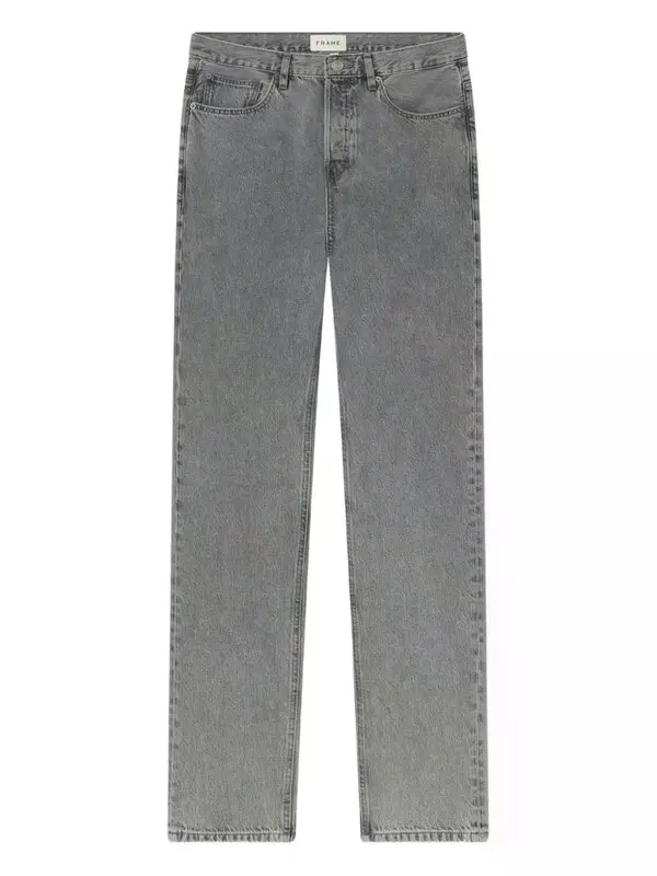 FRAME Five-pocket Straight Jeans