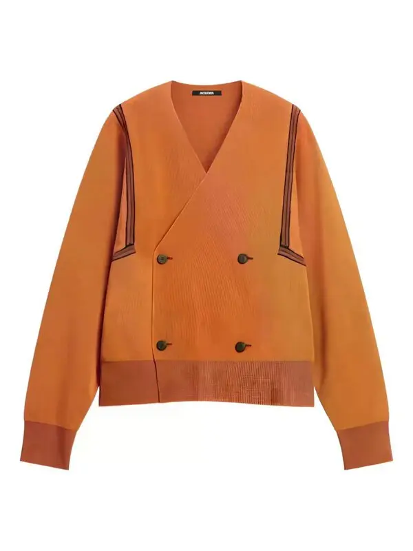 Jacquemus Double-breasted Striped Cardigan
