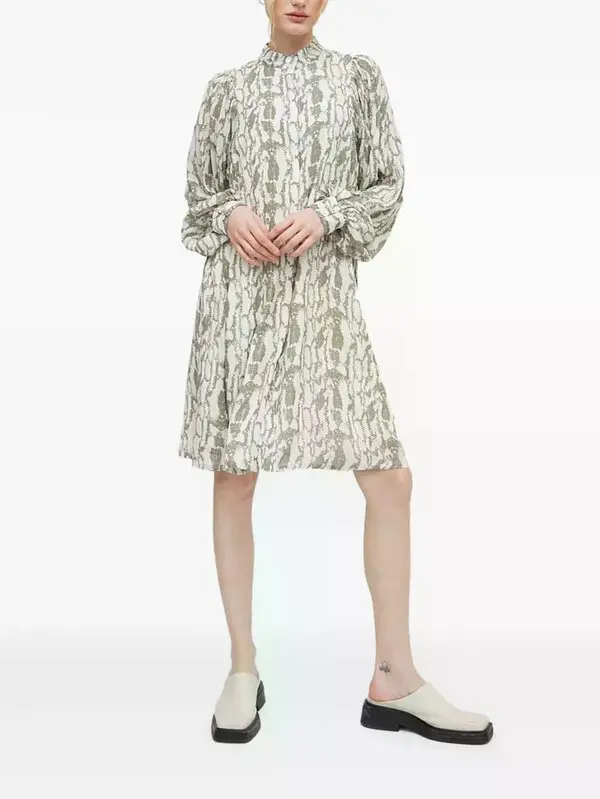 BRUUNS BAZAAR Barbareabbphilina Snake-print Midi Dress