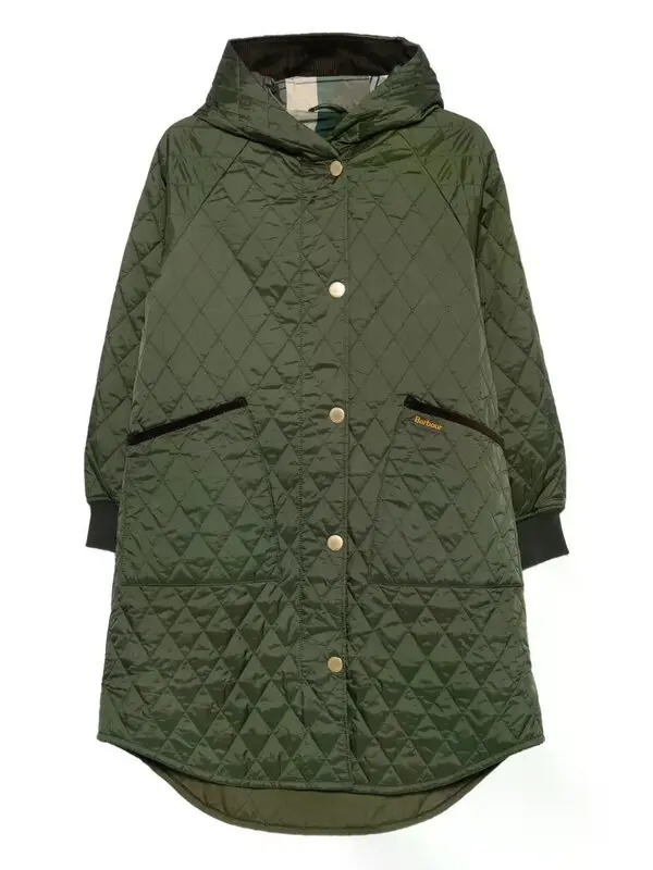 Barbour Quilted Hooded Coat
