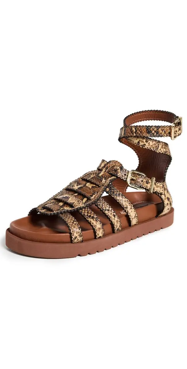 Zimmermann Goldie Gladiator Sandals