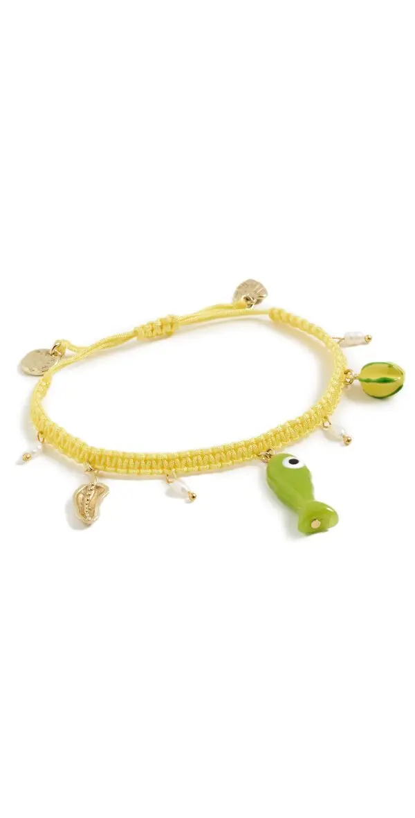 ALEMAIS Tesori Macrame Charm Bracelet