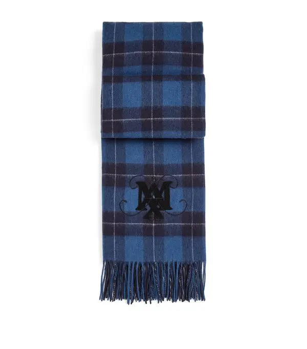Max & Co. Wool Check Scarf