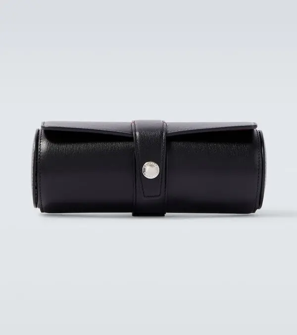 Brunello Cucinelli Leather Watch Case - Black