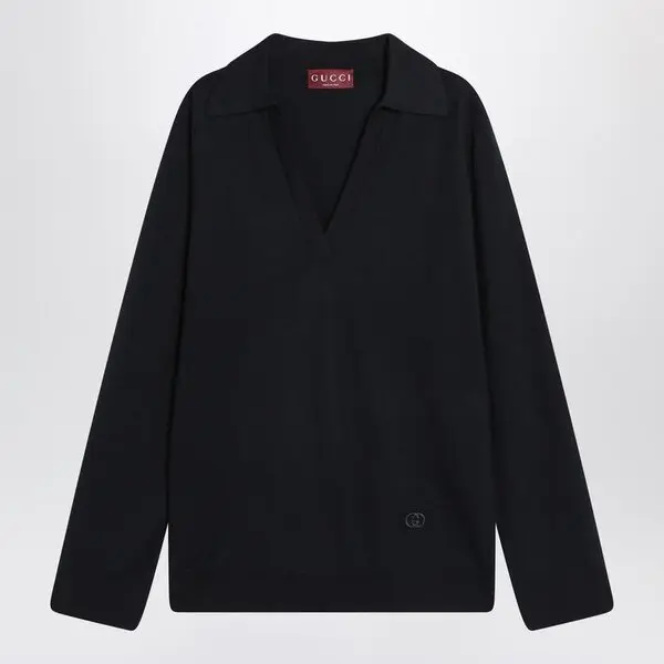 Gucci Polo Wool Sweater