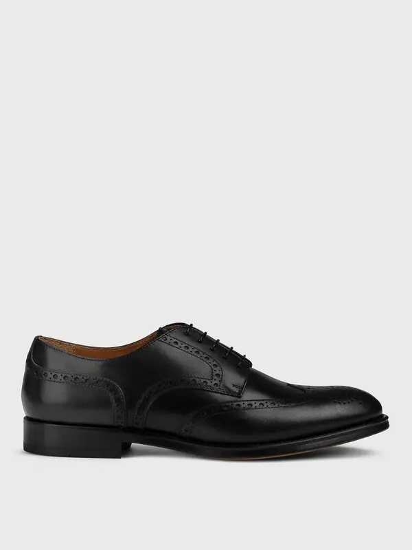 DOUCAL'S Brogue Shoes - Black