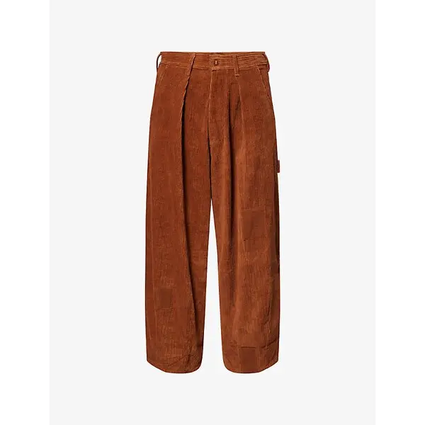 STORY MFG. Lush Corduroy Cotton Carpenter Trousers