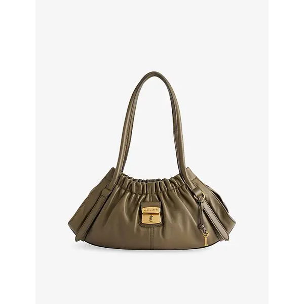 Marc Jacobs Cristina Logo-plaque Leather Satchel - Beech