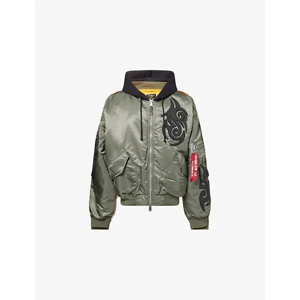 Vetements X Alpha Industries Woven Bomber Jacket