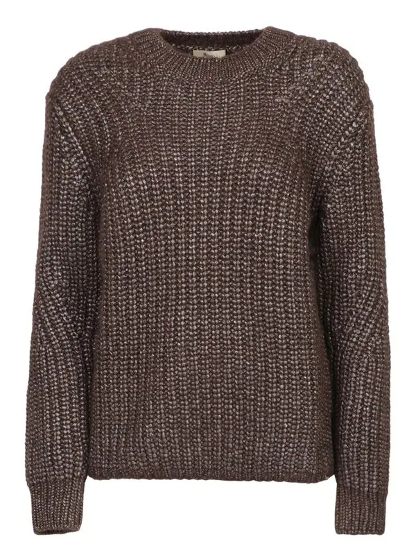 Herno Long Sleeve Alpaca Knit Sweater