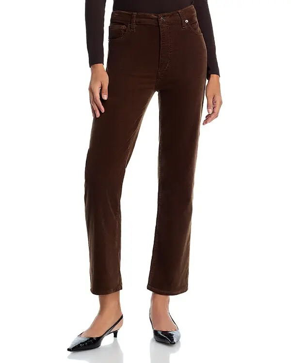 FRAME Le Sleek Straight Corduroy Jeans